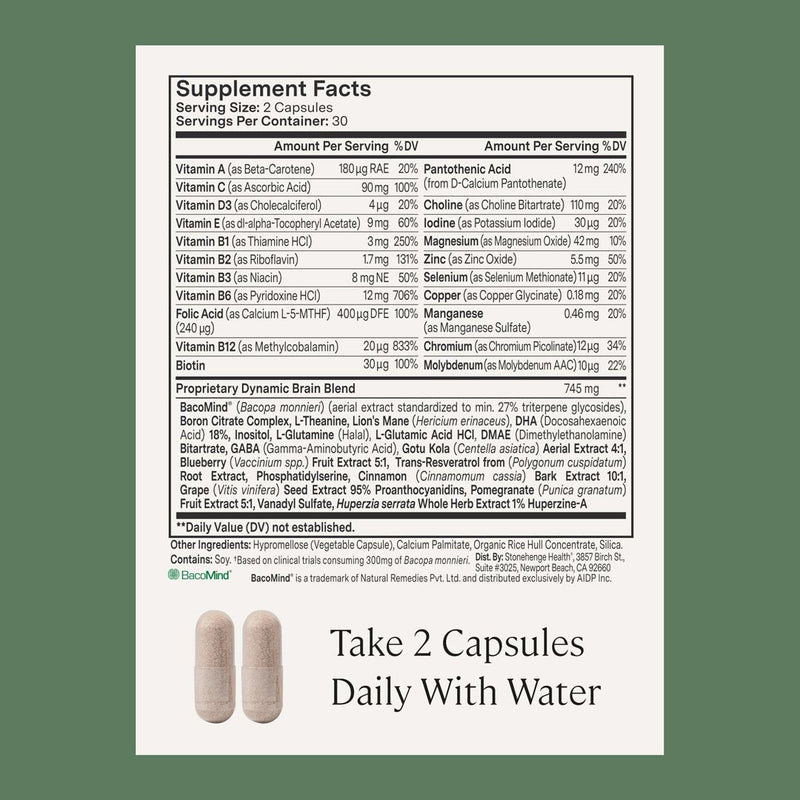 Dynamic Brain | Memory Supplement