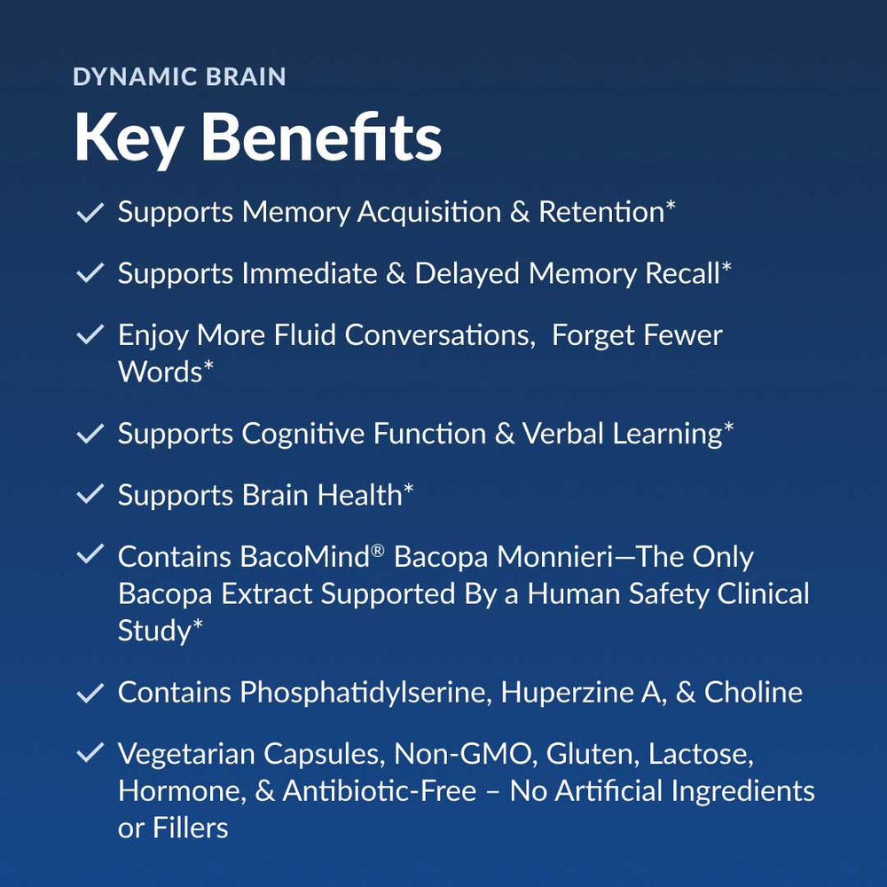 Dynamic Brain | Memory Supplement