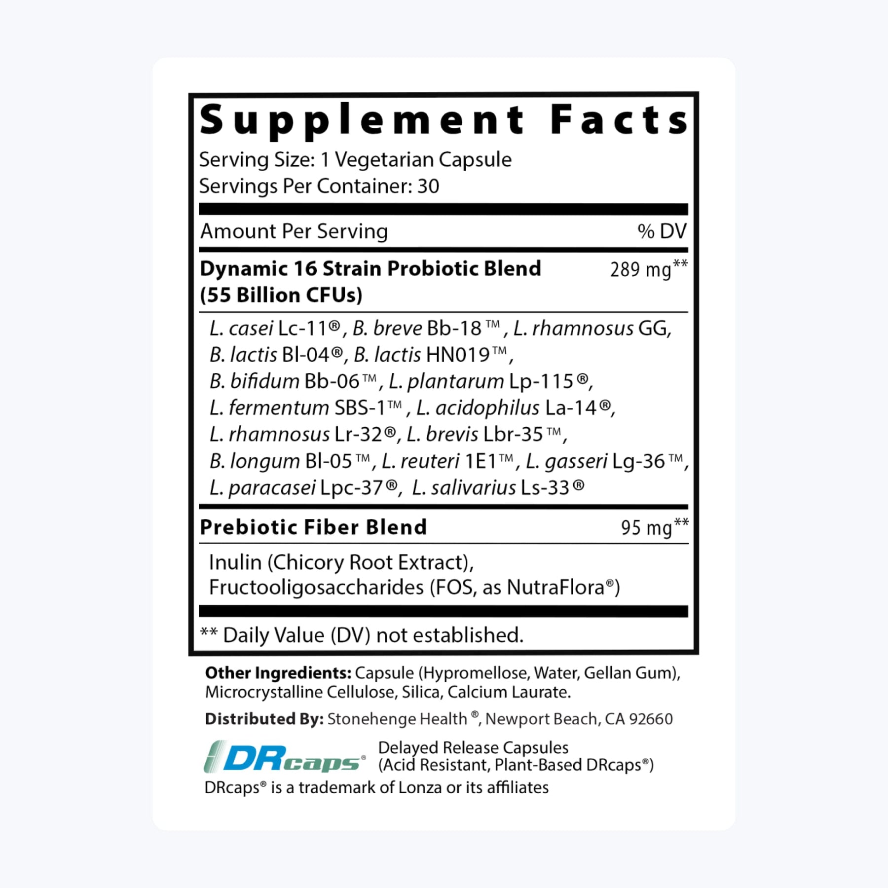 Dynamic Biotics | Probiotic for Gut Health