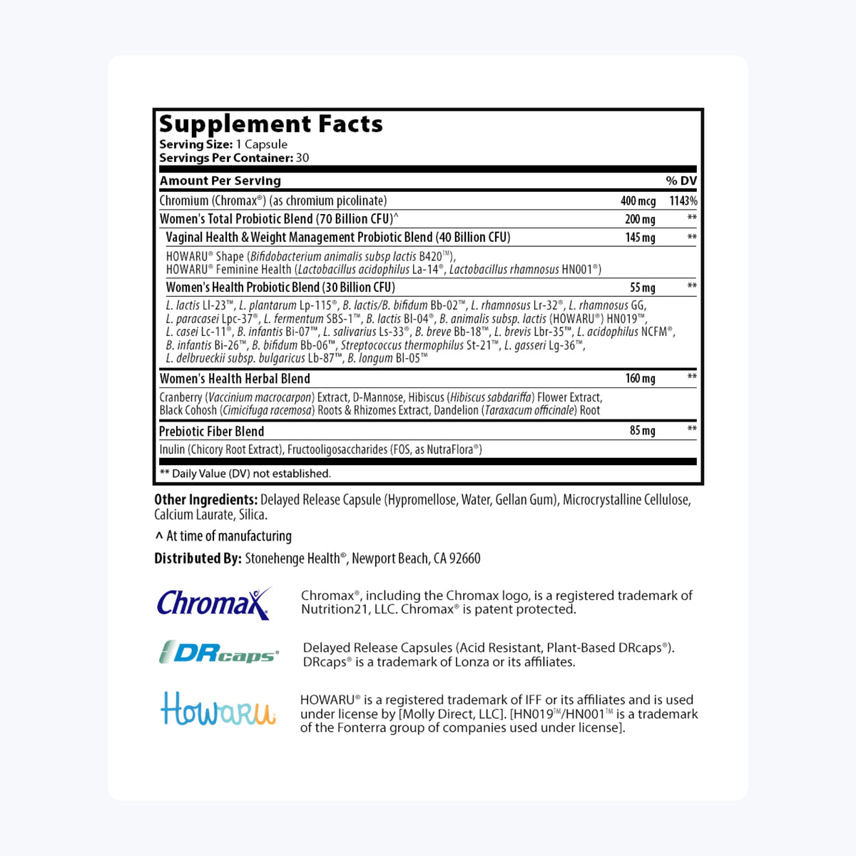 Dynamic Biotics+ for Women | Probiotic for Women