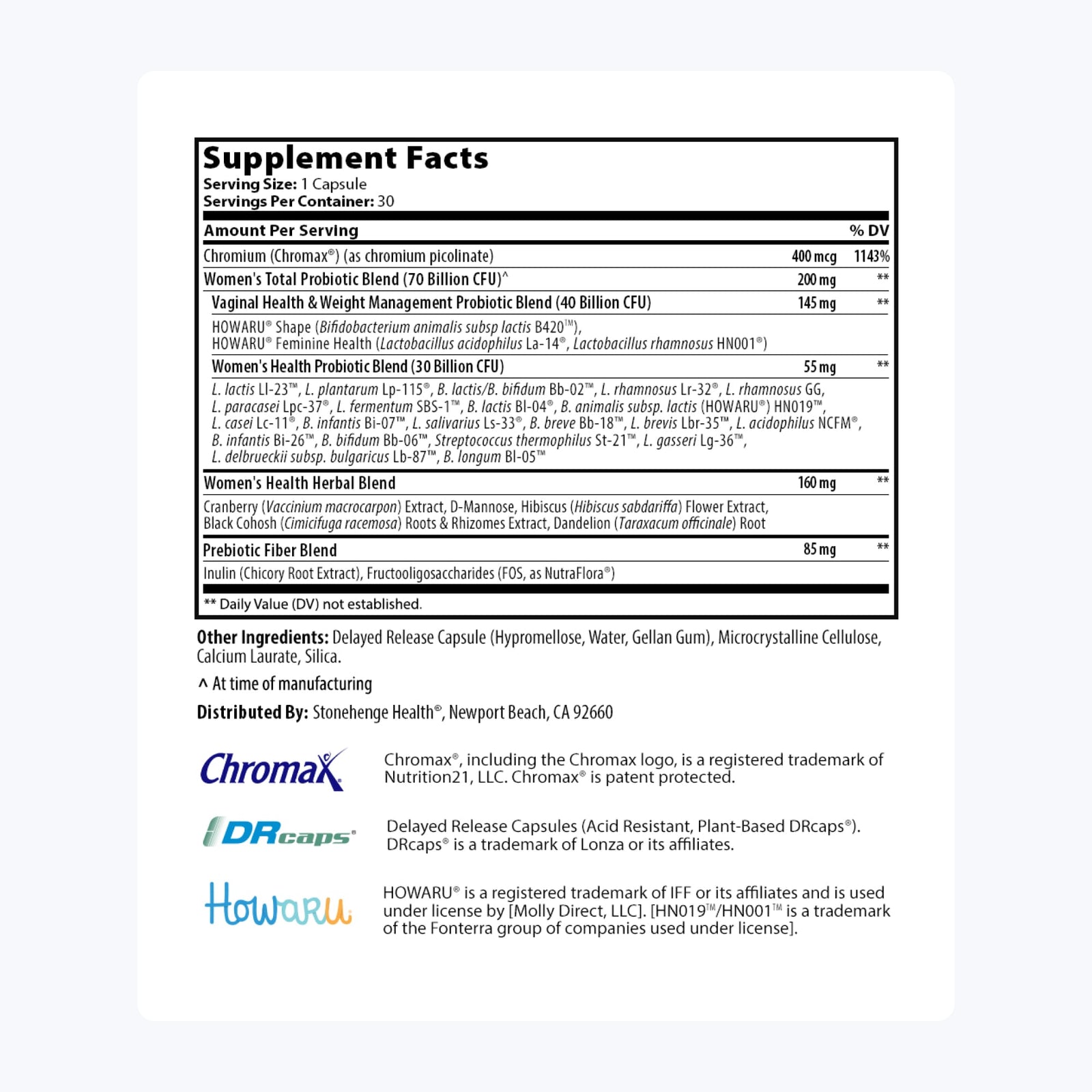 Dynamic Biotics+ for Women | Probiotic for Women